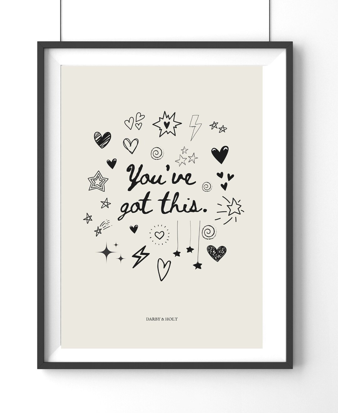 Motivational Wall Art Poster Inspiration Art Posters | Office Wall ...