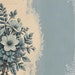 Blue Floral Journal Pages, Rustic Style , Digital Paper , Scrapbook ...