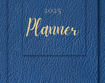 2025 Printable Planner Complete Journal, With 4 Front Cover Design ...