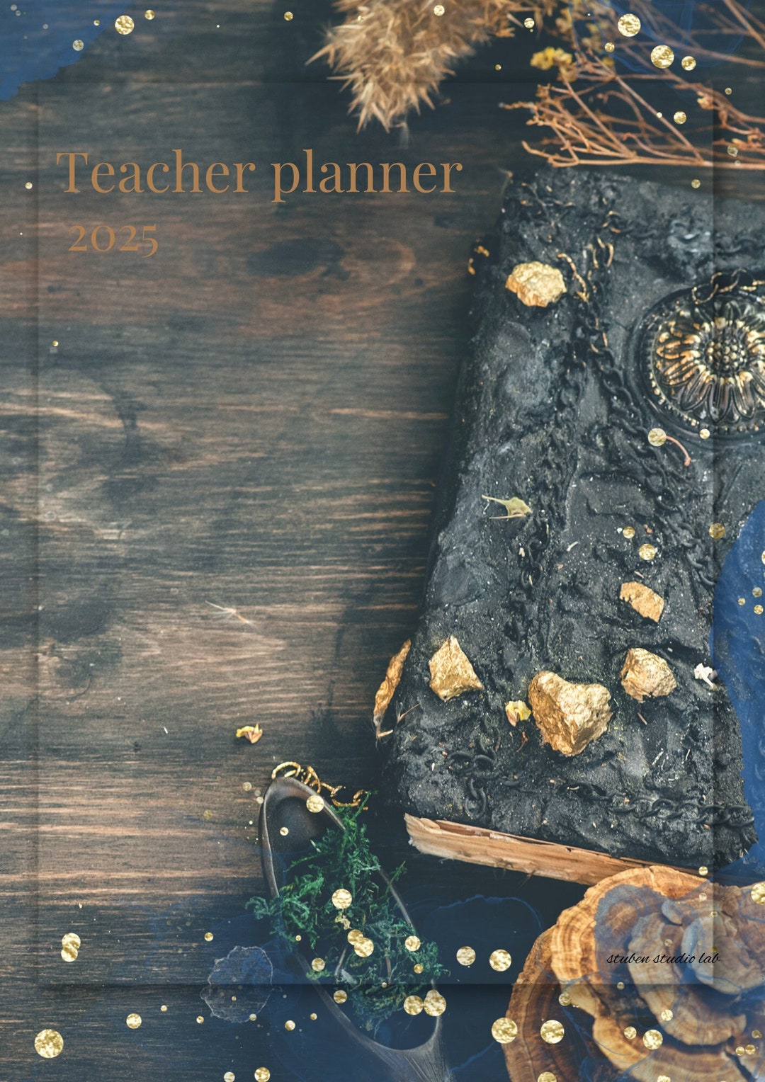 Teacher Planner , 2025 Printable Planner, With 3 Front Cover Design ...