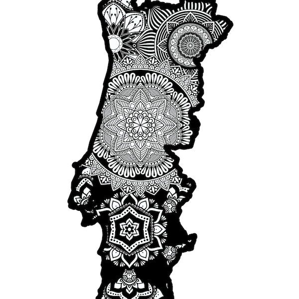 Portugal Coloring Page - Etsy