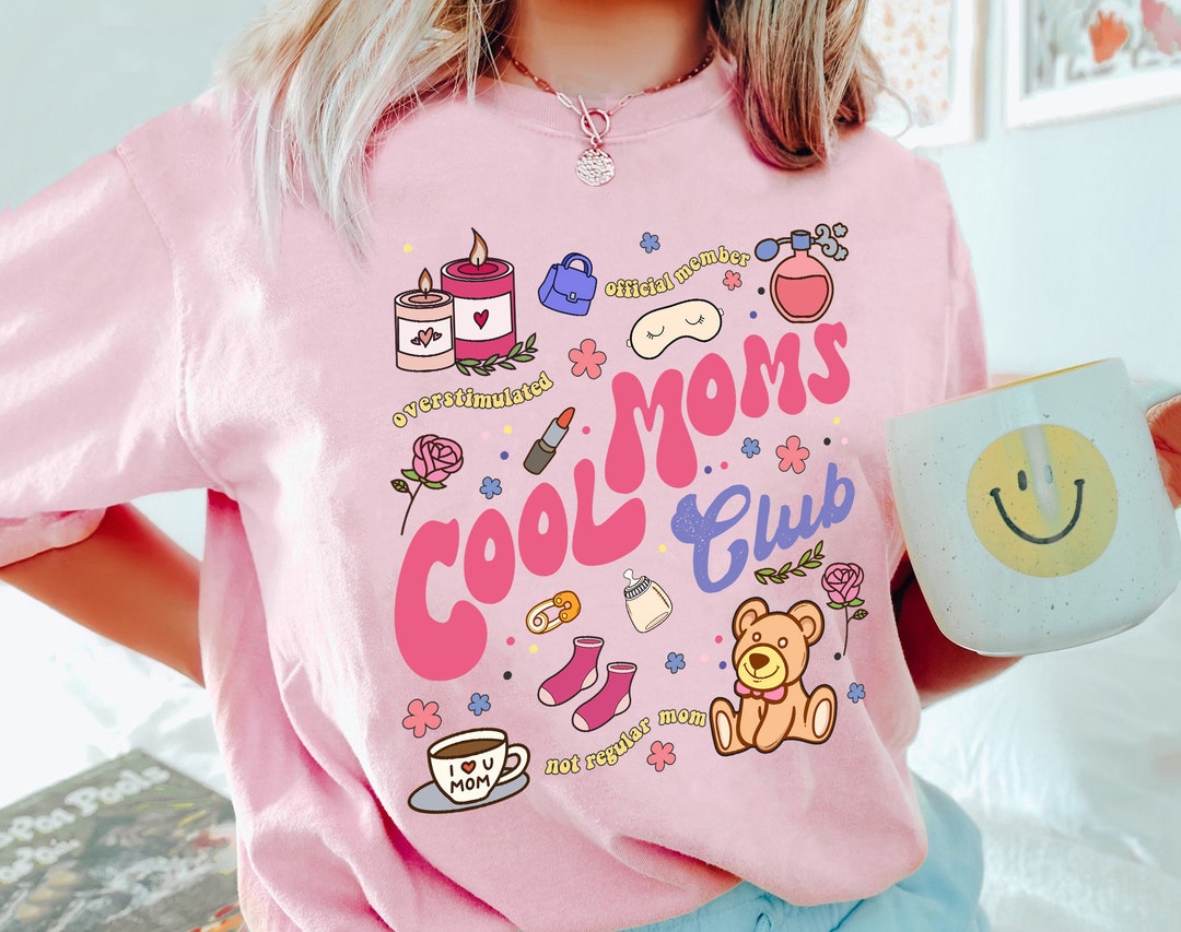 Comfort Color Cool Mom Shirt Cool Mom Clothes Cool Mom - Etsy