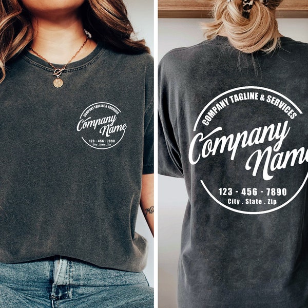 Custom Work Shirt With Pocket - Etsy