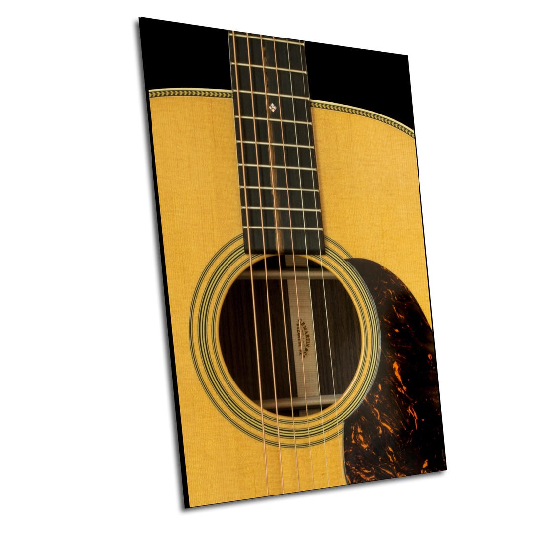 Martin Guitar D28 Home Décor Photo Wall Art Stunning Print Acoustic ...