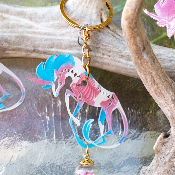 Wishbone Keychain - Etsy