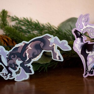Reindeer Team Sticker Set - Etsy