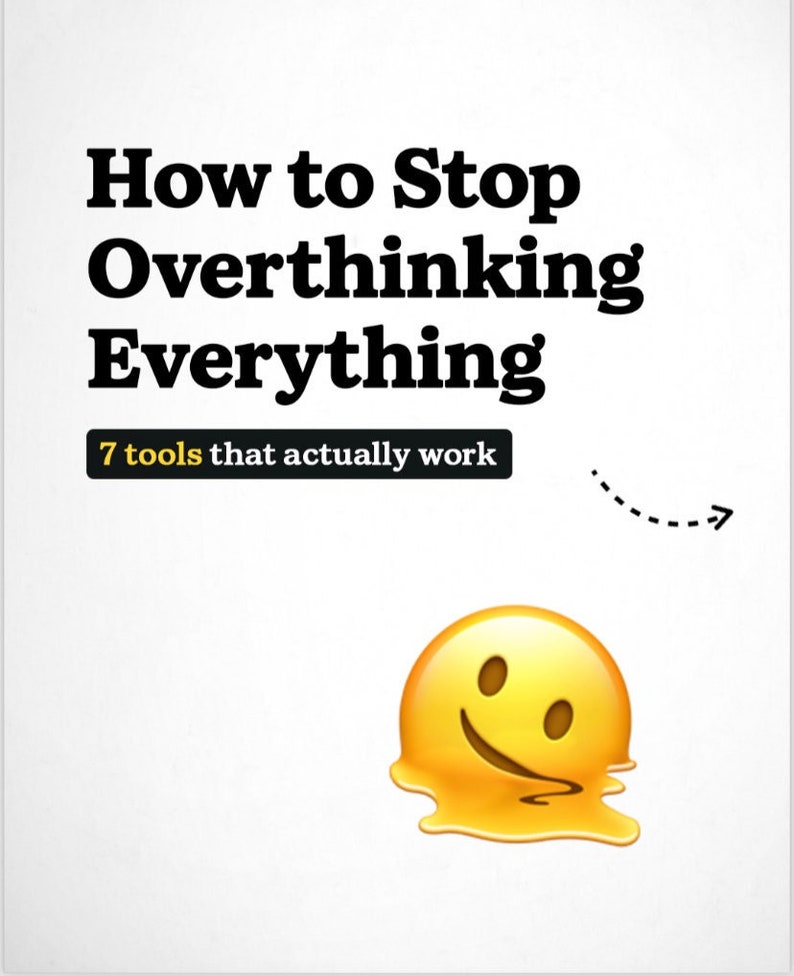 Mastering Mindfulness: How to Stop Overthinking - Etsy