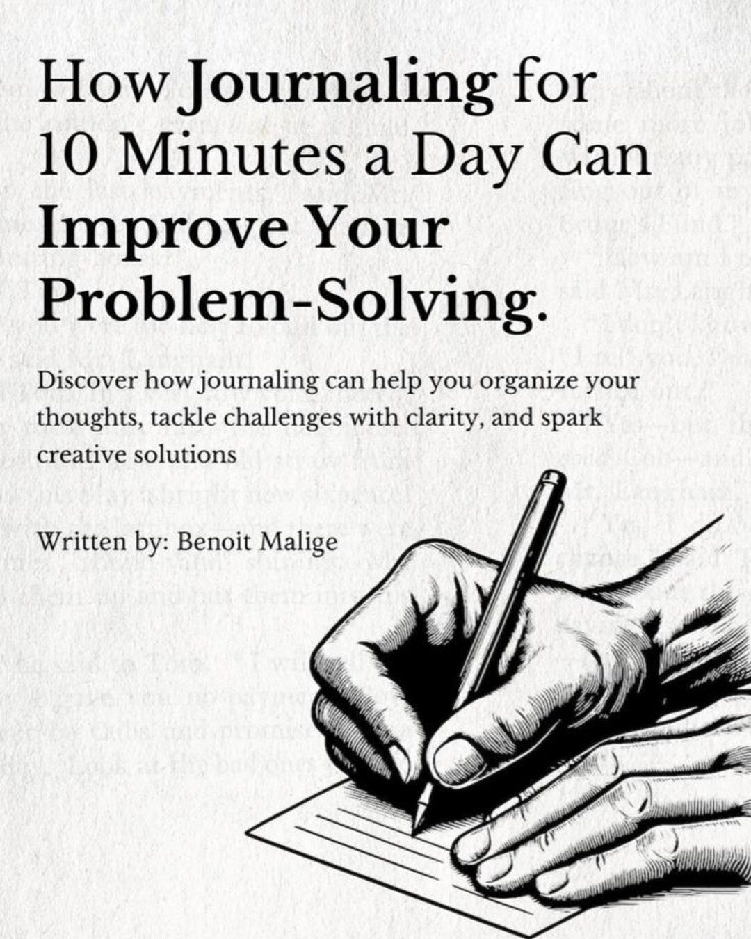 Master Problem-solving With Proven Journaling Method – Guided Workbook ...