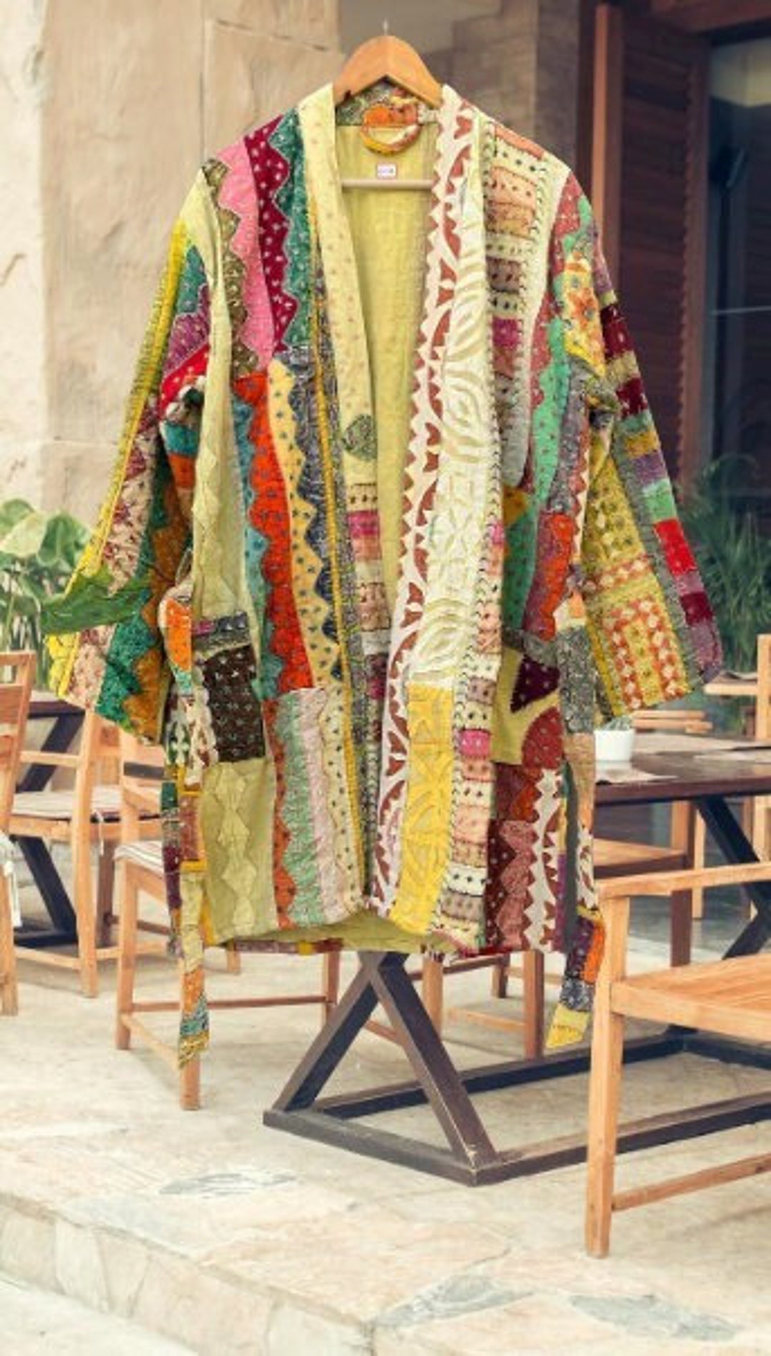 Cut Work Jacket Kantha Jacket Patchwork Jacket Embroidery - Etsy