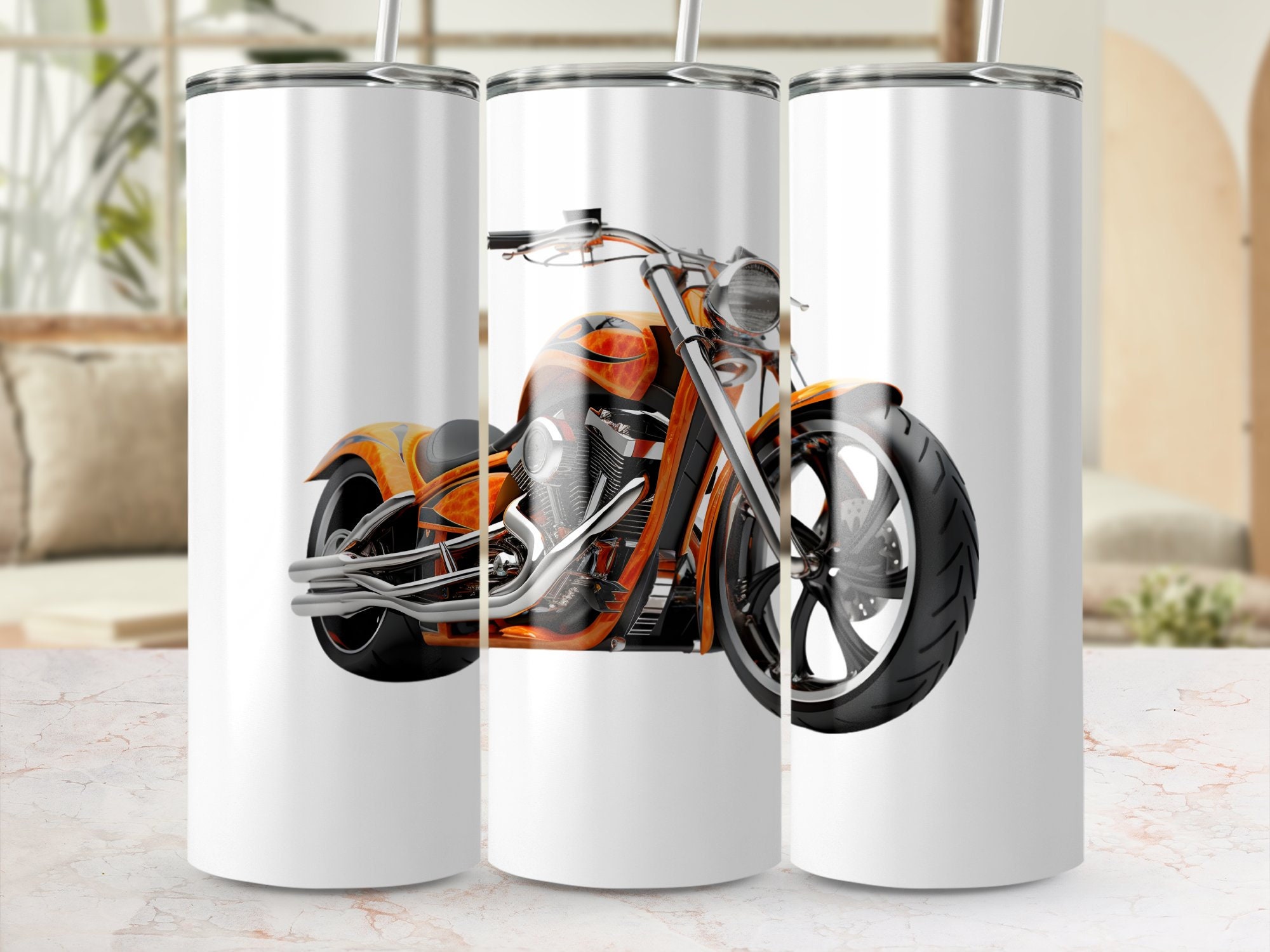 Bold Motorcycle: Vibrant PNG Art Quick Digital Download - Etsy