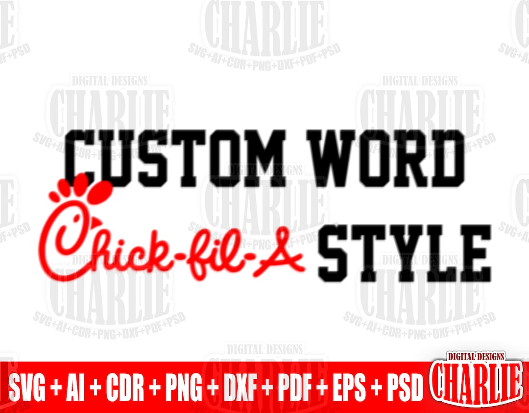 Custom Word Svg, Cut File - Svg - Eps - Dxf - Png - Cdr - Psd - Pdf ...