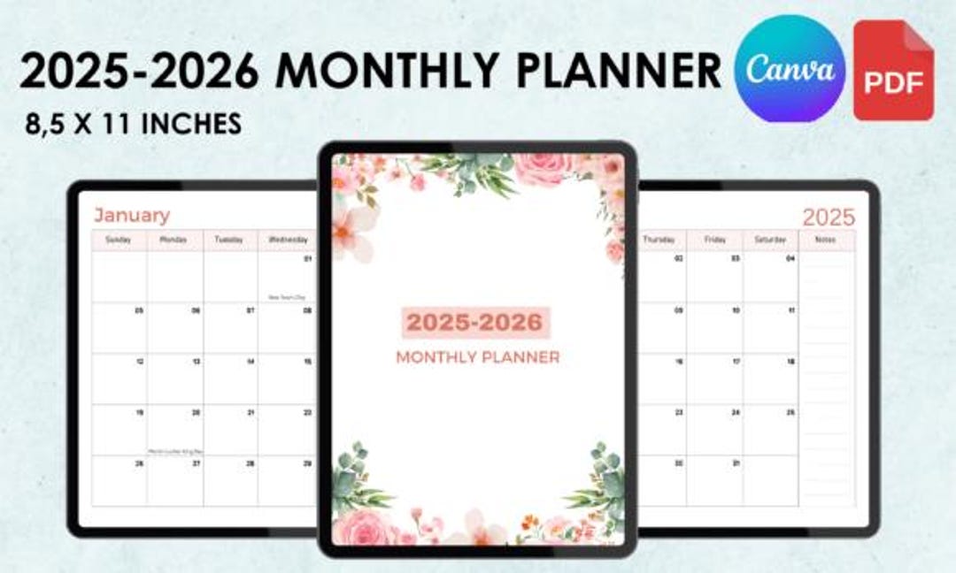Plantillas de calendario 2025 editables, totalmente editables de forma ...