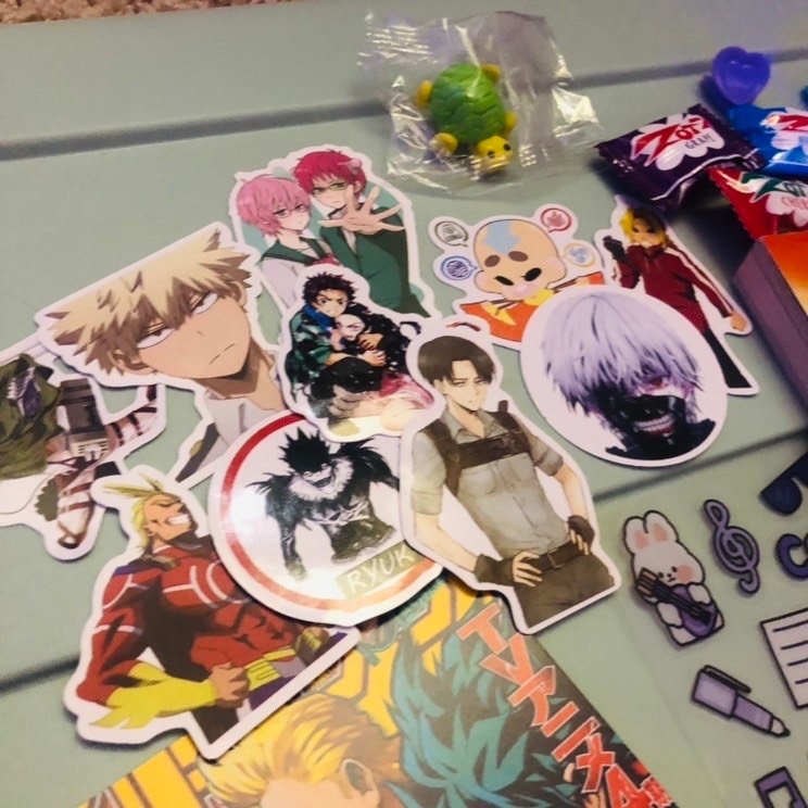 Anime Mystery Gift Box With Manga - Etsy