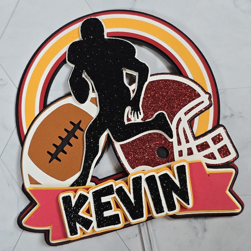 Nfl Cake Topper - Etsy