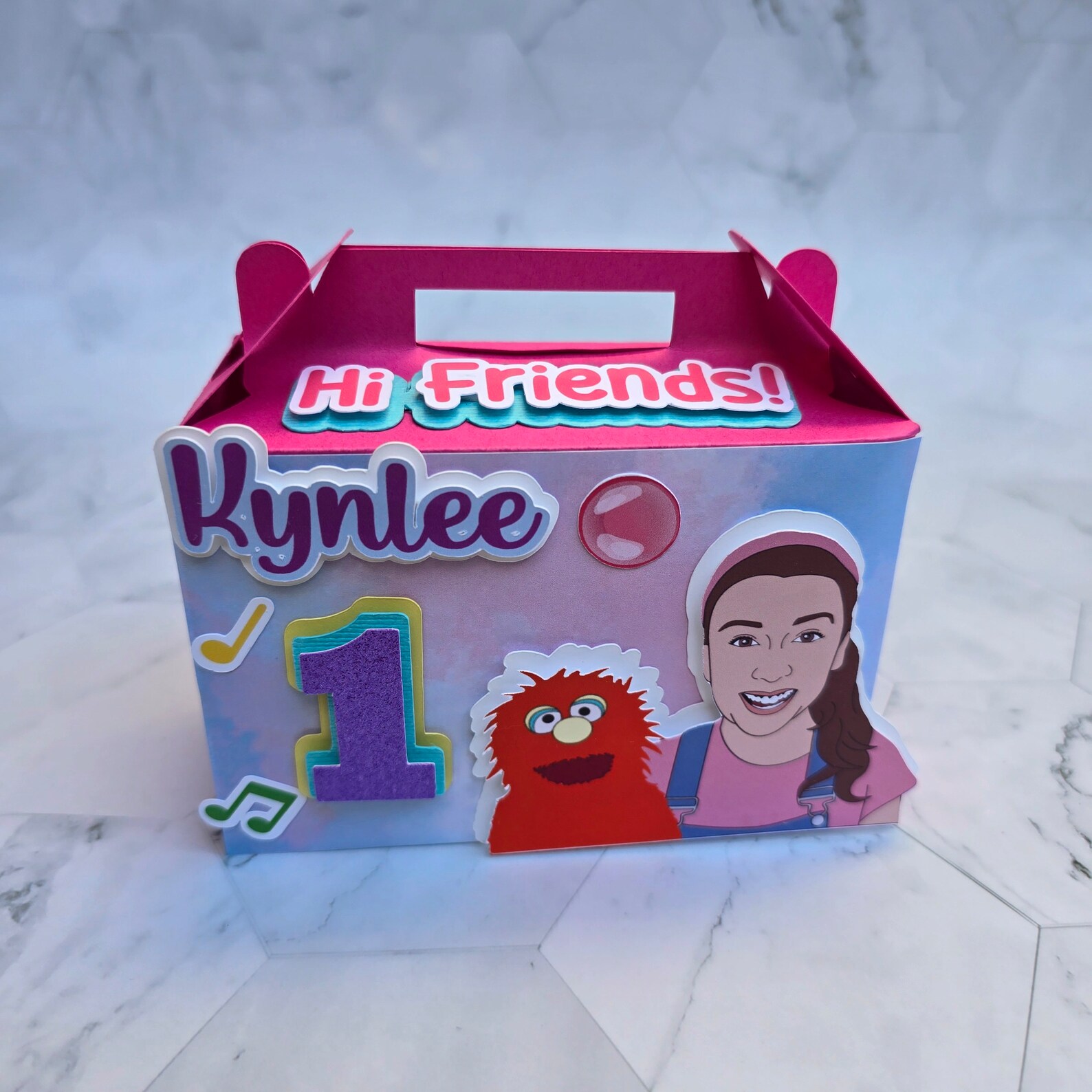 Ms Rachel Mini Gable Box Ms Rachel for Little Theme Party Ms Rachel ...