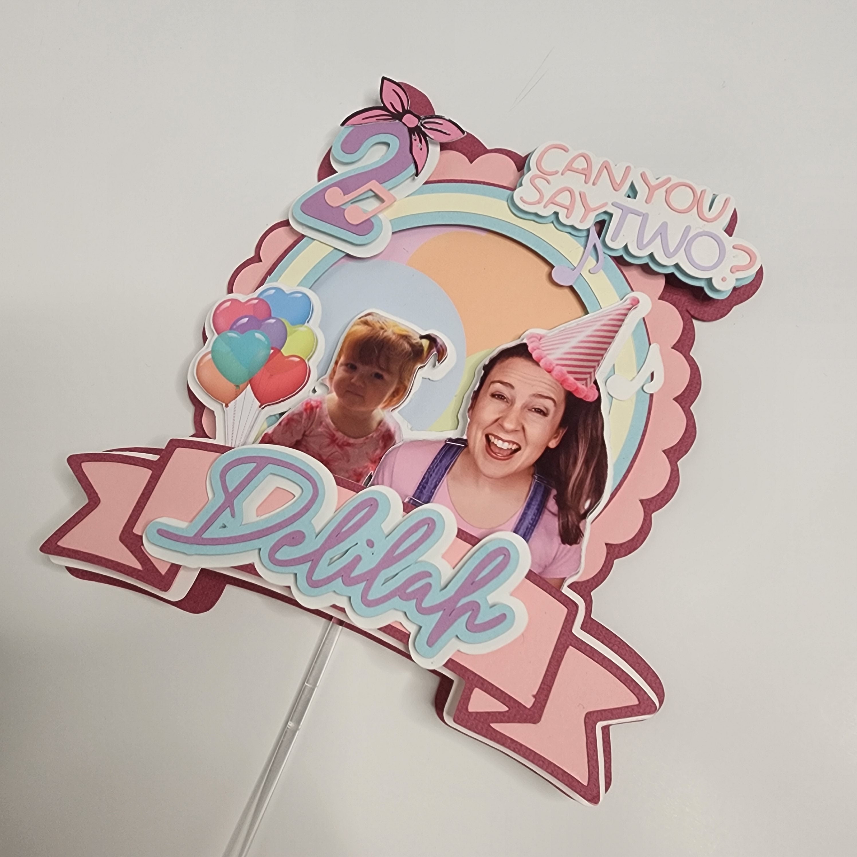 Ms Rachel Cake Topper /party Decoration / Girly / Custom - Etsy