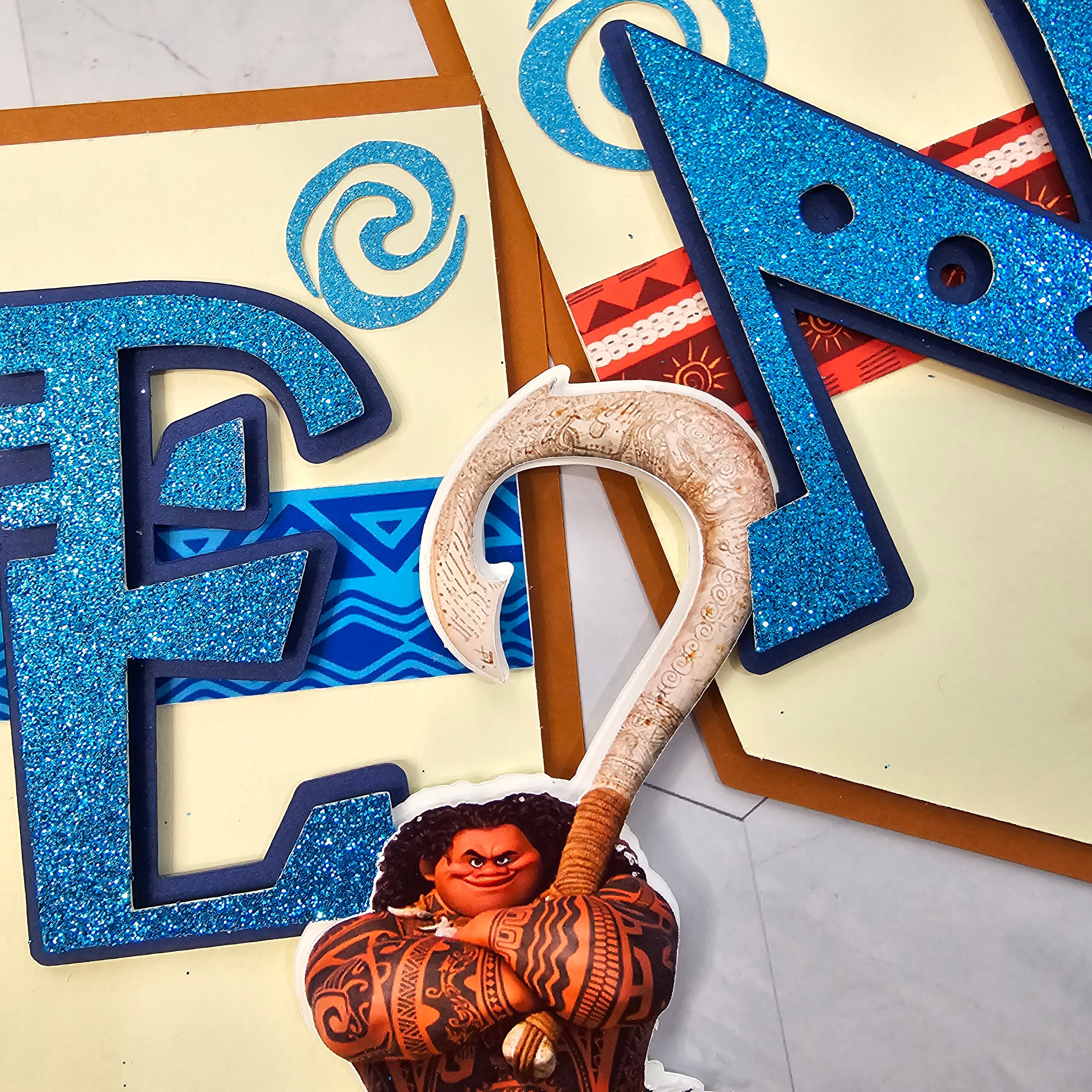 Moana Banner, Moana Theme Birthday Party, Moana Party Decor Custom ...