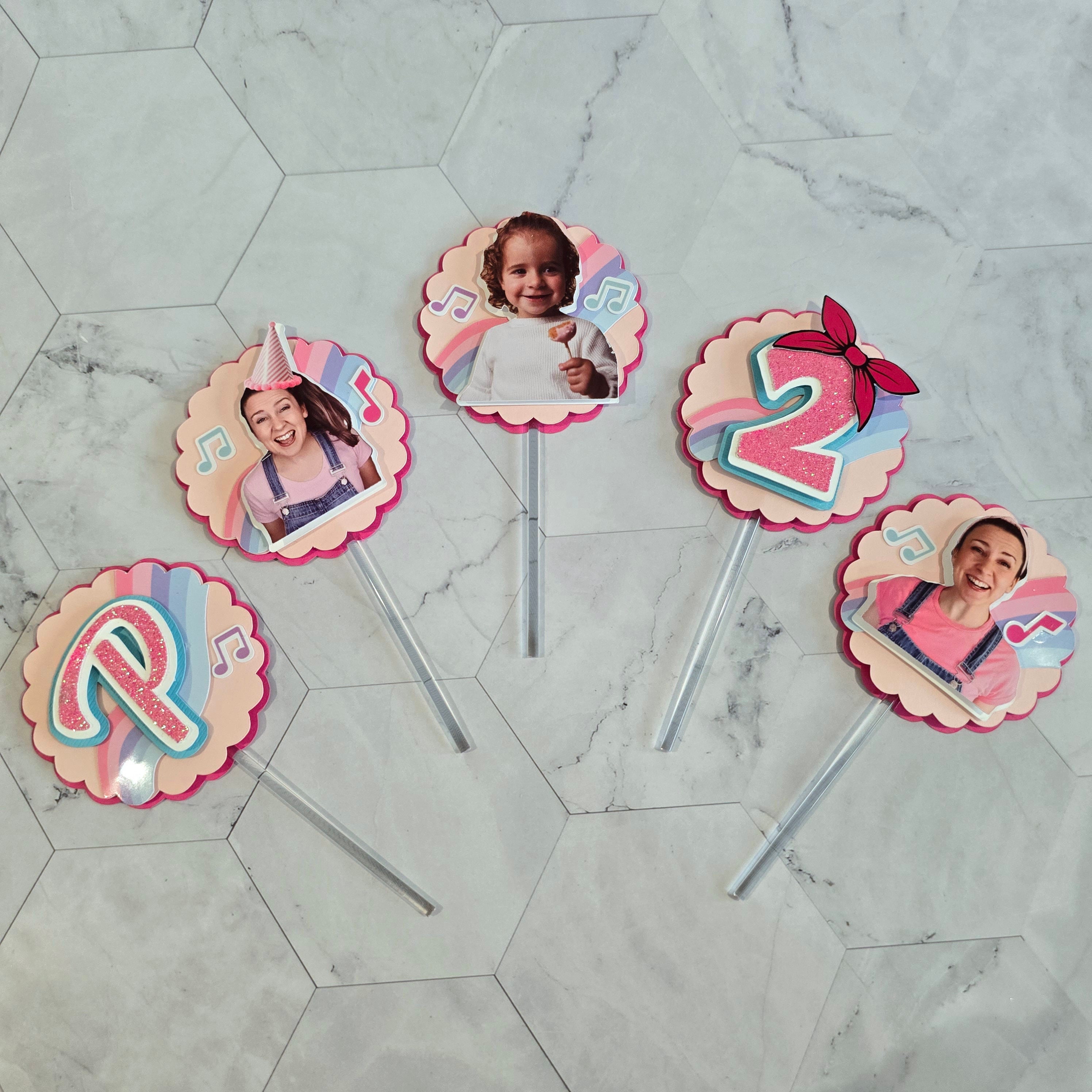 Ms Rachel Cupcake Topper Ms Rachel Cupcake Decor Ms Rachel Party Theme ...