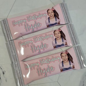 Ms Rachel Mini Chocolate Party Favor Chocolate Wrapper Ms Rachel for ...