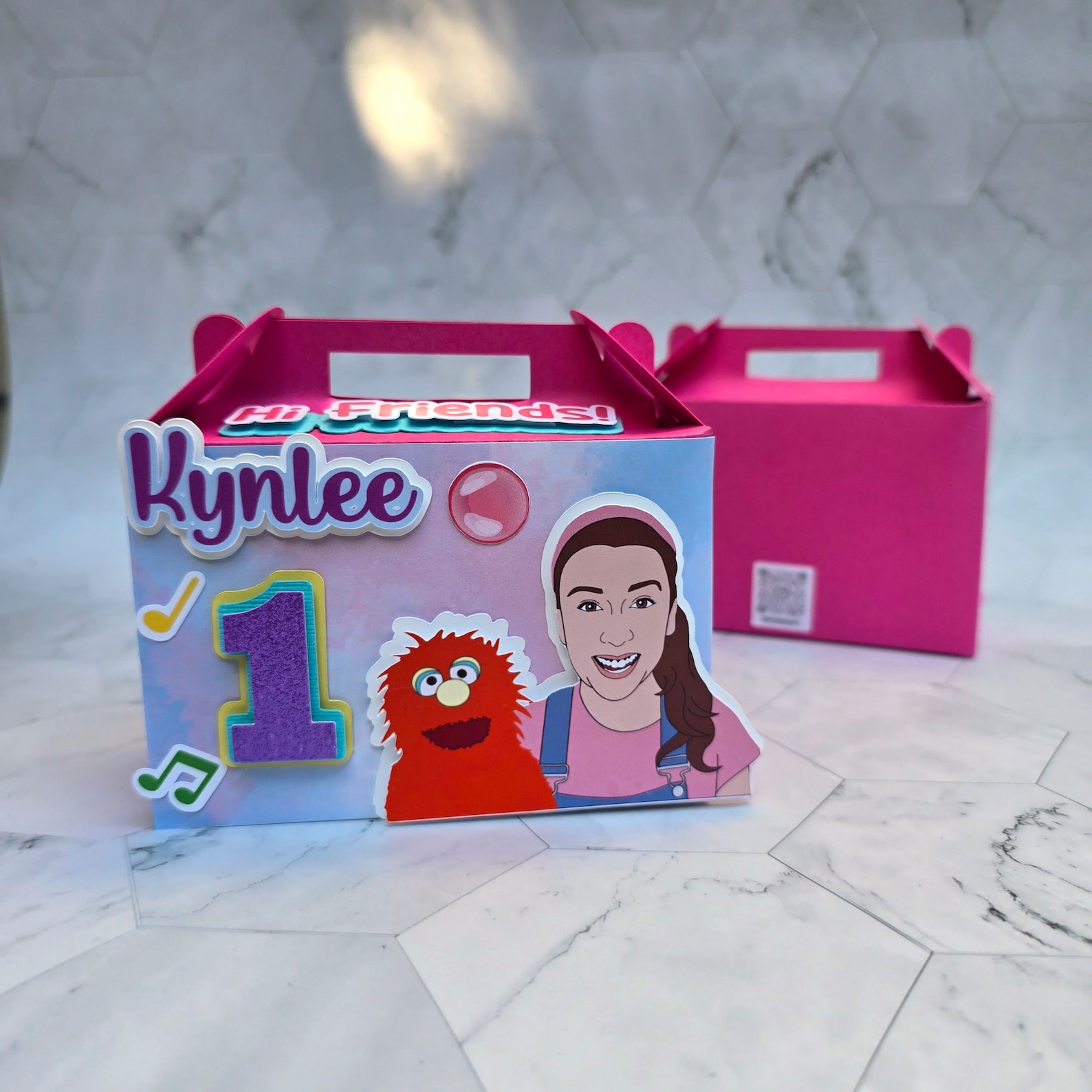 Ms Rachel Mini Gable Box Ms Rachel for Little Theme Party Ms Rachel ...