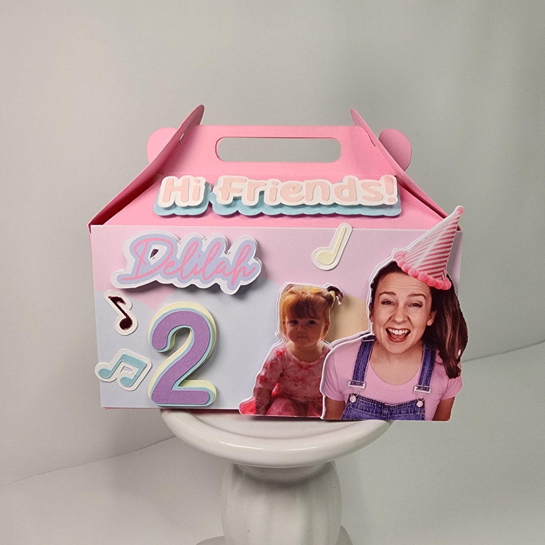 Ms Rachel Mini Gable Box Ms Rachel for Little Theme Party Ms Rachel ...