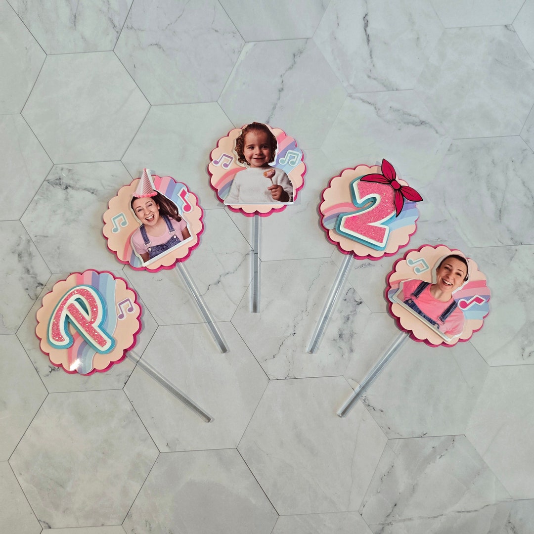 Ms Rachel Cupcake Topper Ms Rachel Cupcake Decor Ms Rachel Party Theme ...