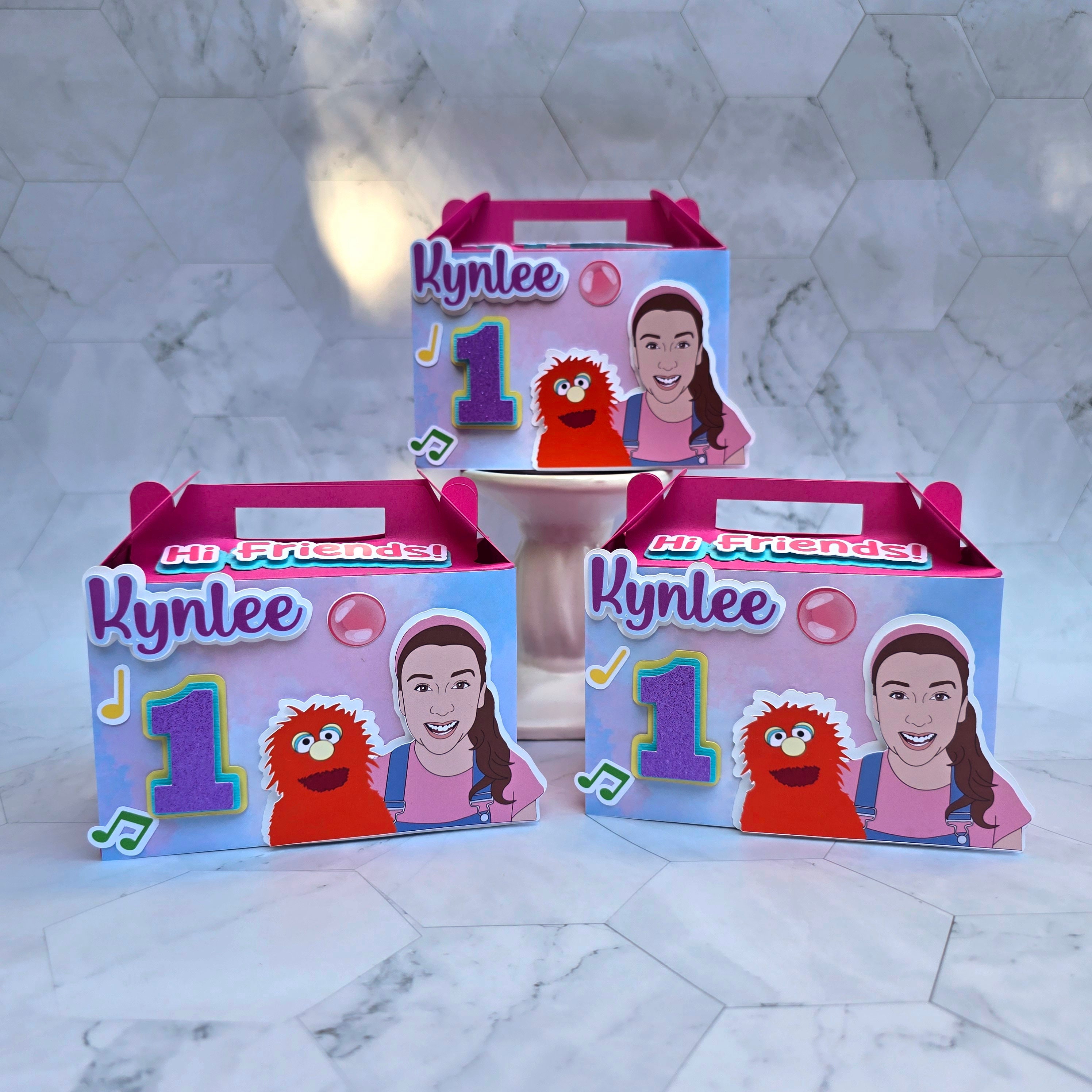 Ms Rachel Mini Gable Box Ms Rachel for Little Theme Party Ms Rachel ...