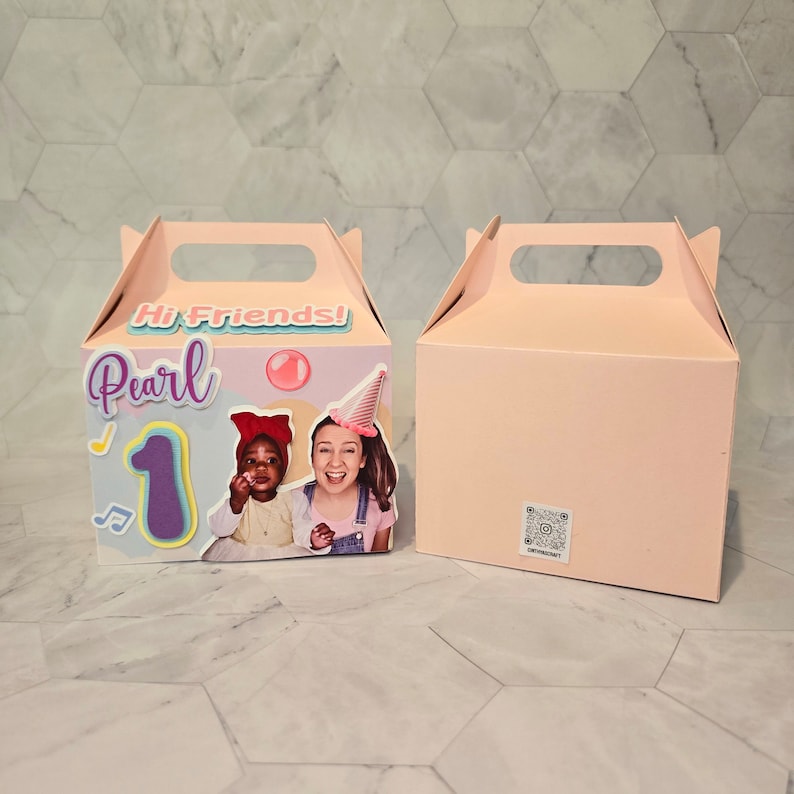 Ms Rachel Mini Gable Box Ms Rachel for Little Theme Party Ms Rachel ...