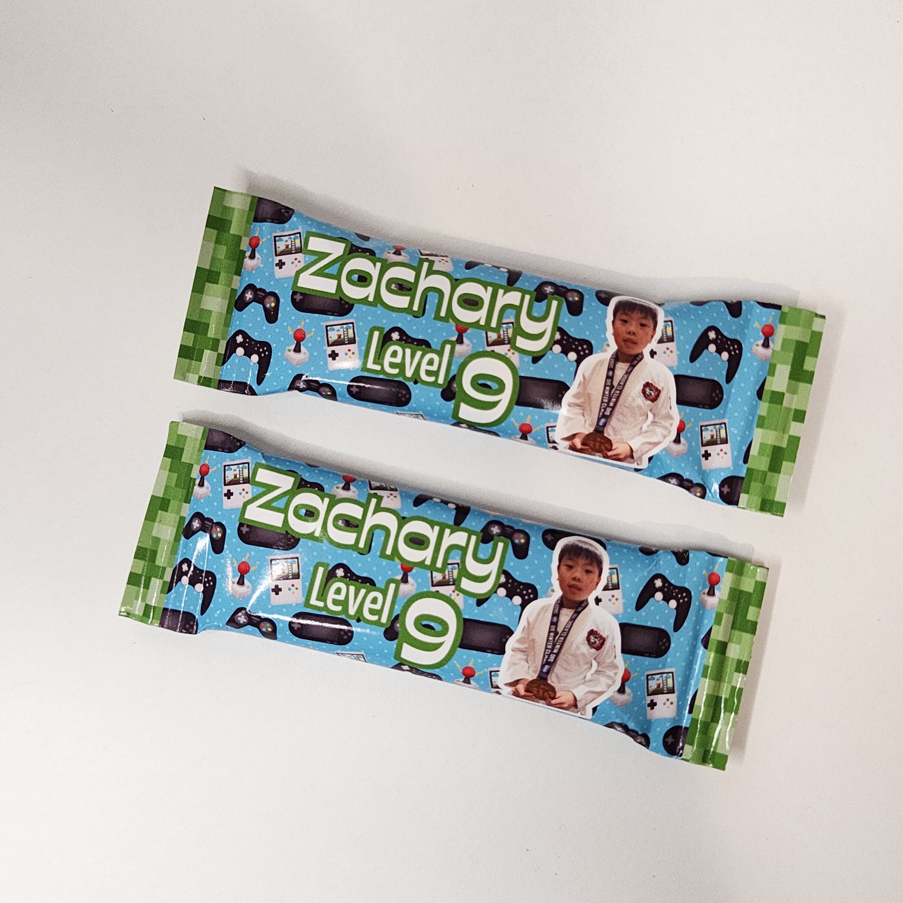 Gaming Theme Party Favors, Gamer Chocolate Wrappers, Video Game Theme ...