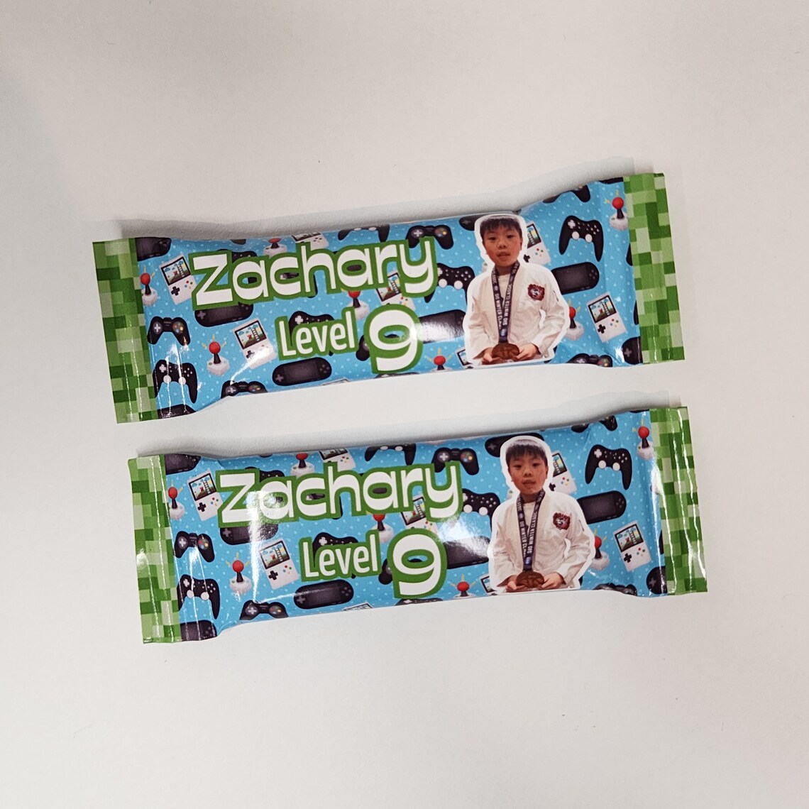 Gaming Theme Party Favors, Gamer Chocolate Wrappers, Video Game Theme ...