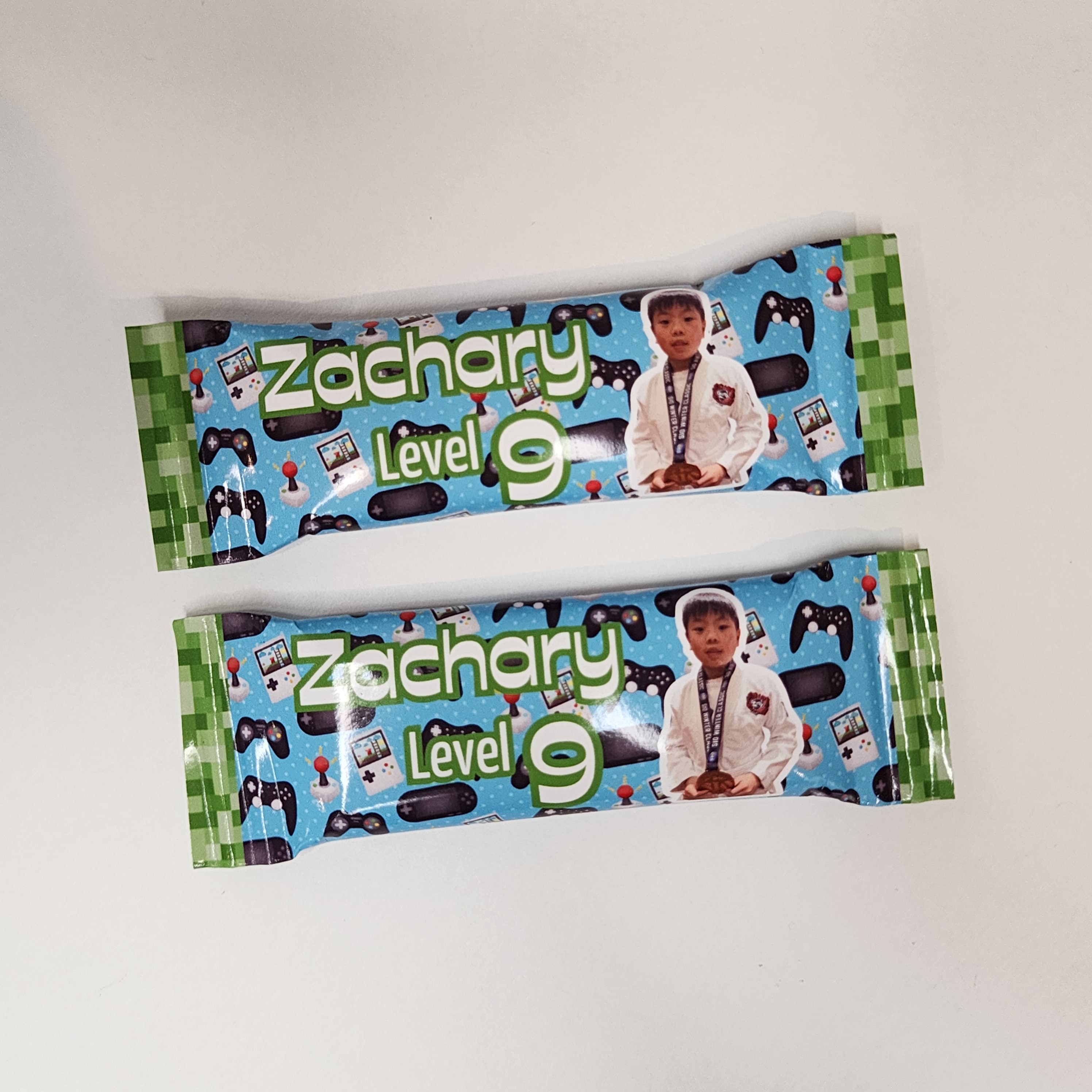 Gaming Theme Party Favors, Gamer Chocolate Wrappers, Video Game Theme ...