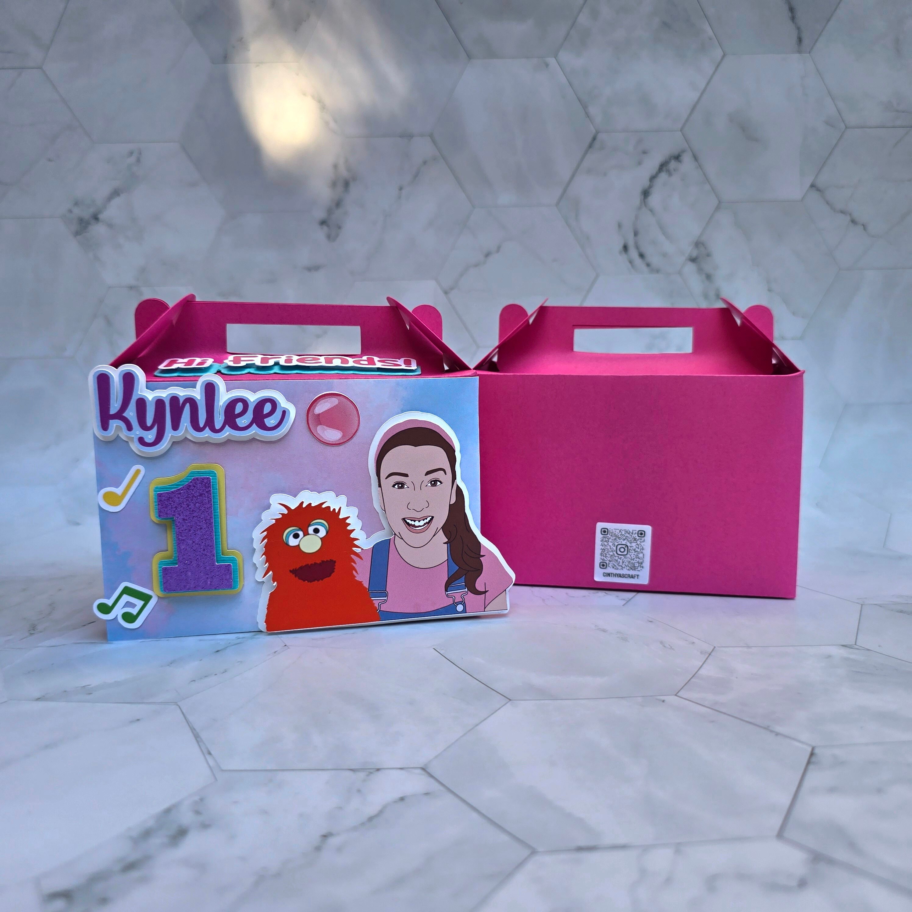 Ms Rachel Mini Gable Box Ms Rachel for Little Theme Party Ms Rachel ...