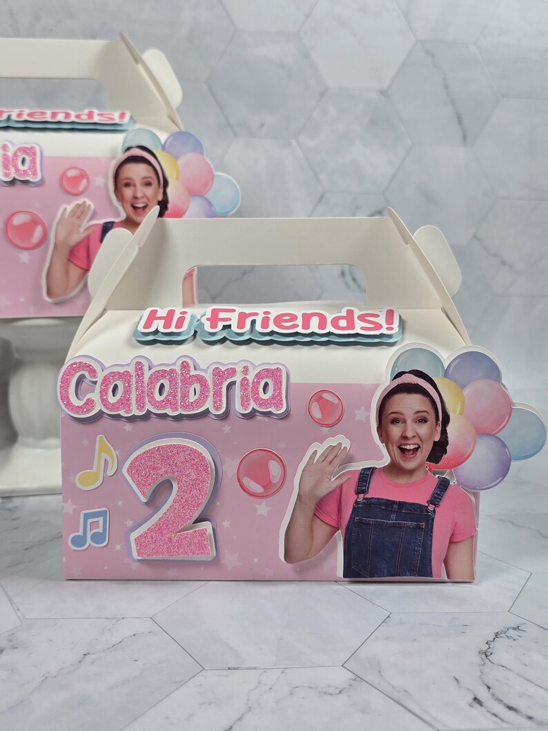 Ms Rachel Gable Box Ms rachel for little theme party Ms rachel party ...