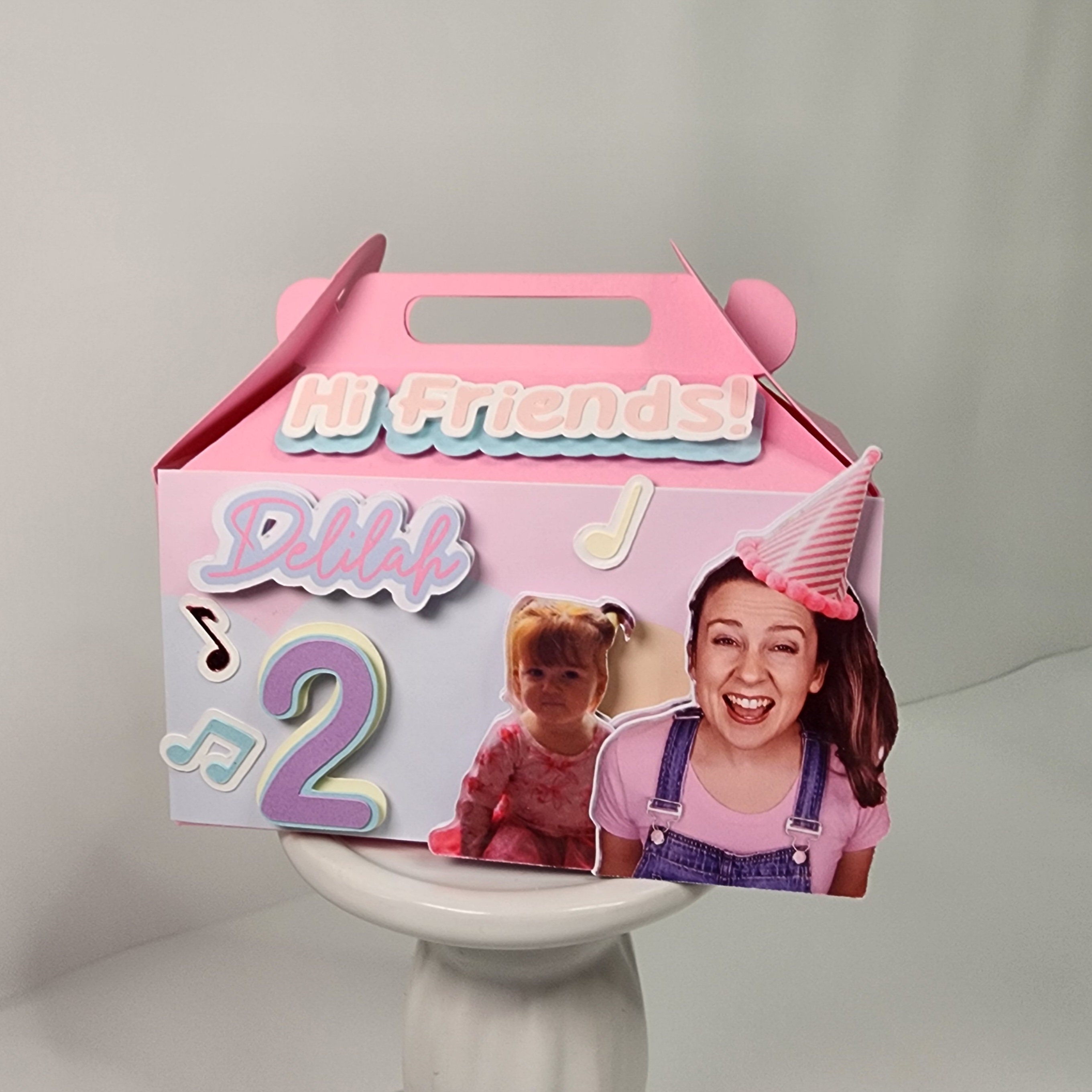 Ms Rachel Mini Gable Box Ms rachel for little theme party Ms rachel ...