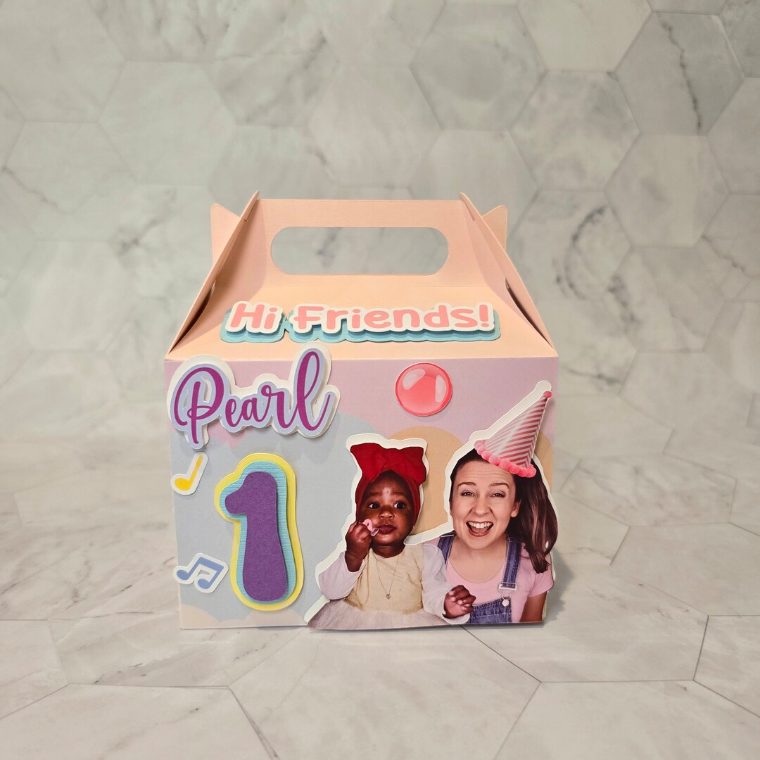 Ms Rachel Mini Gable Box Ms Rachel for Little Theme Party Ms Rachel ...