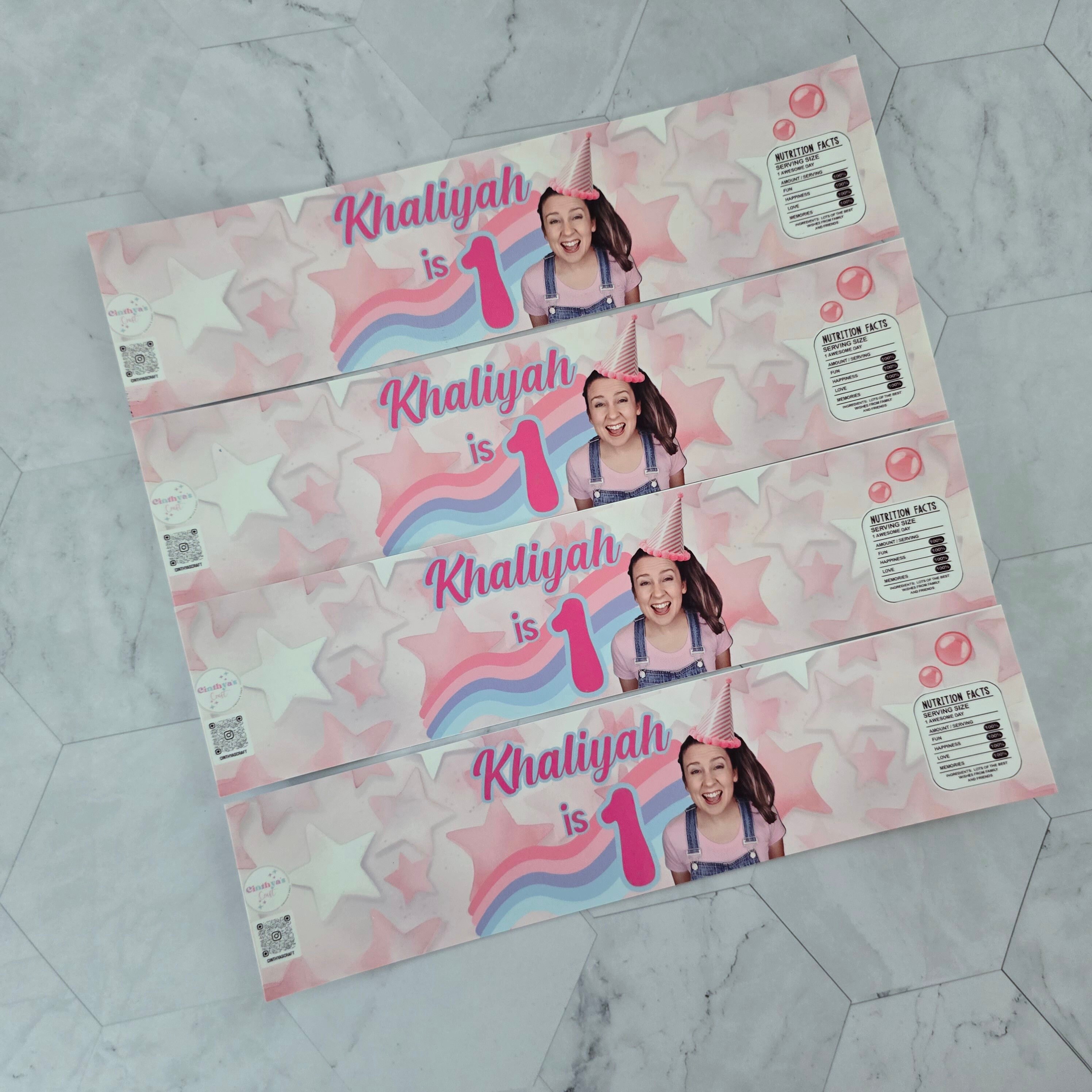 Ms Rachel Water Bottle Labels Waterproof Labels Ms Rachel Labels Ms ...