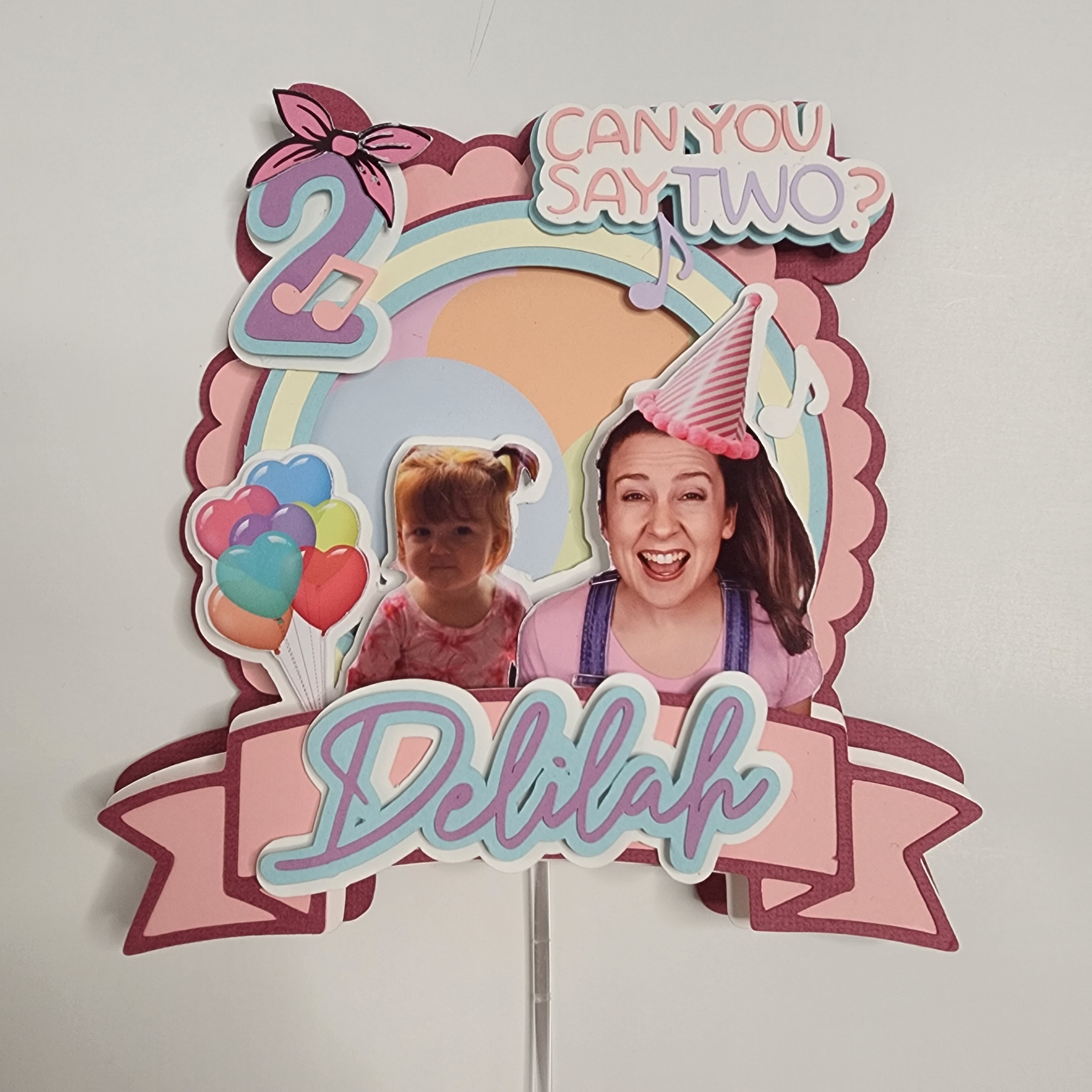 Ms Rachel Cake Topper /party Decoration / Girly / Custom - Etsy