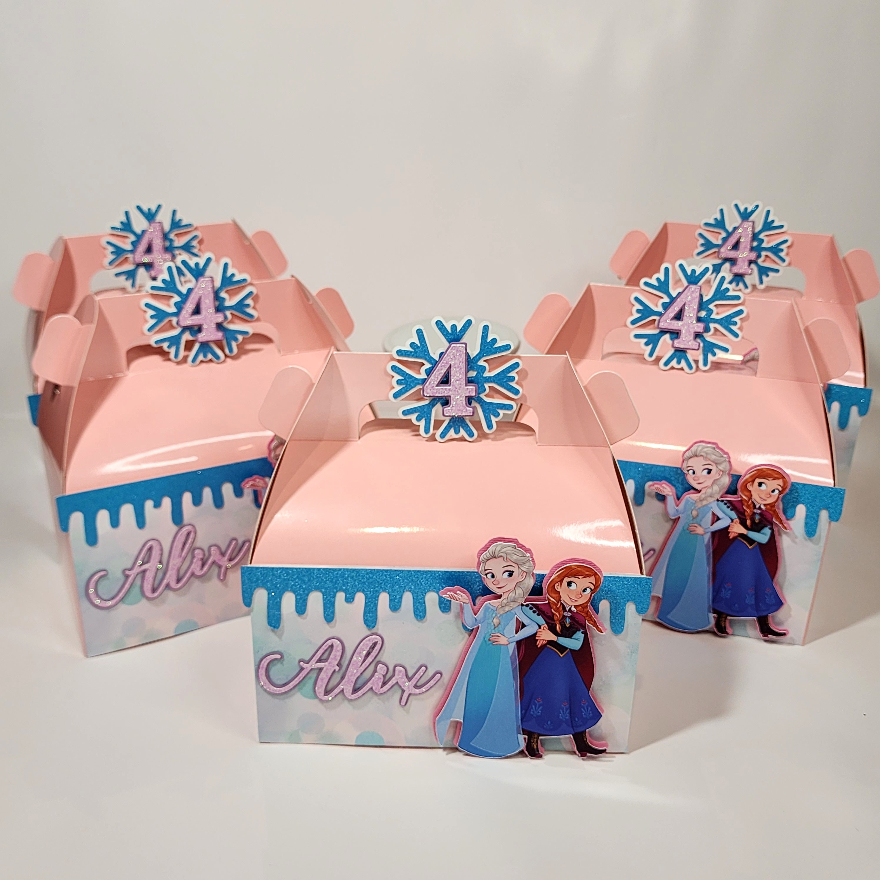 Frozen Inspired Gable Boxes, Frozen Party Favors, Frozen Party Theme ...