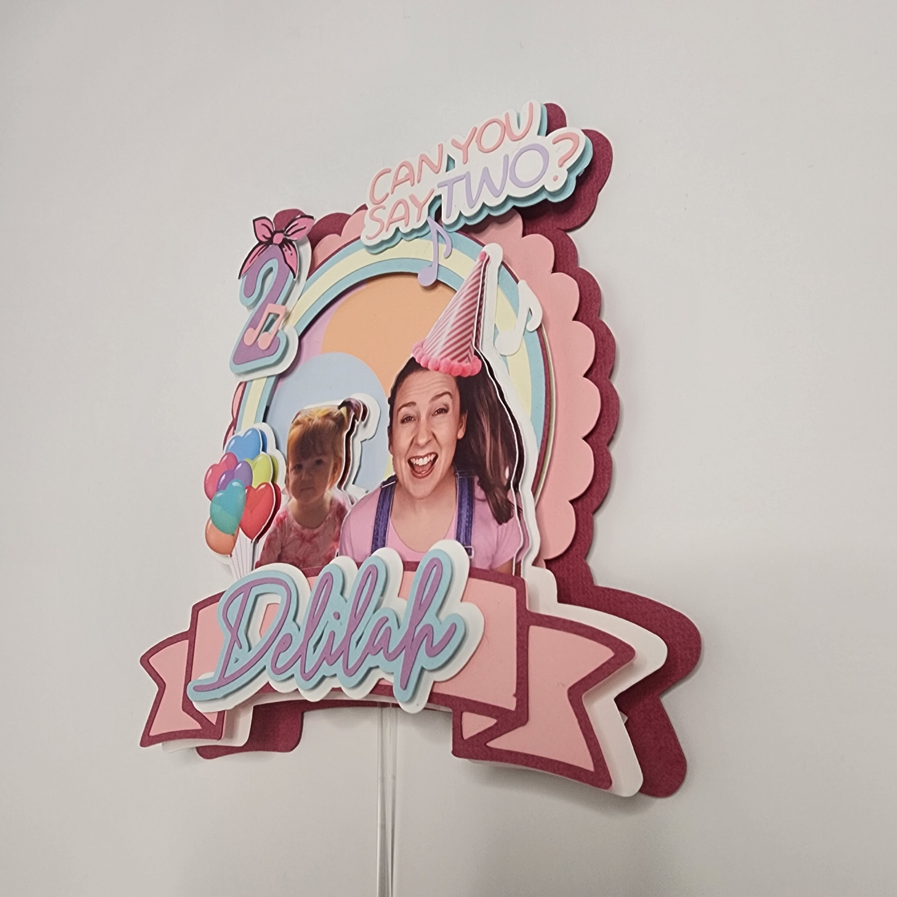 Ms Rachel Cake Topper /party Decoration / Girly / Custom - Etsy