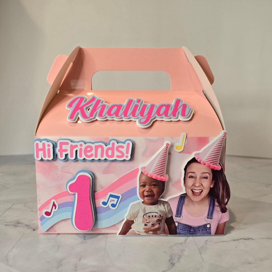 Ms Rachel Gable Box, Ms Rachel Party Favors, Ms Rachel Party Theme, Ms ...