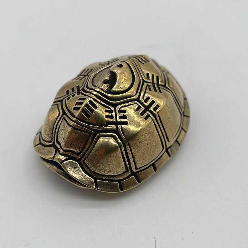 Copper Turtle Shell Hanging Ornament, Delicate Turtle Shell Luck Charm ...