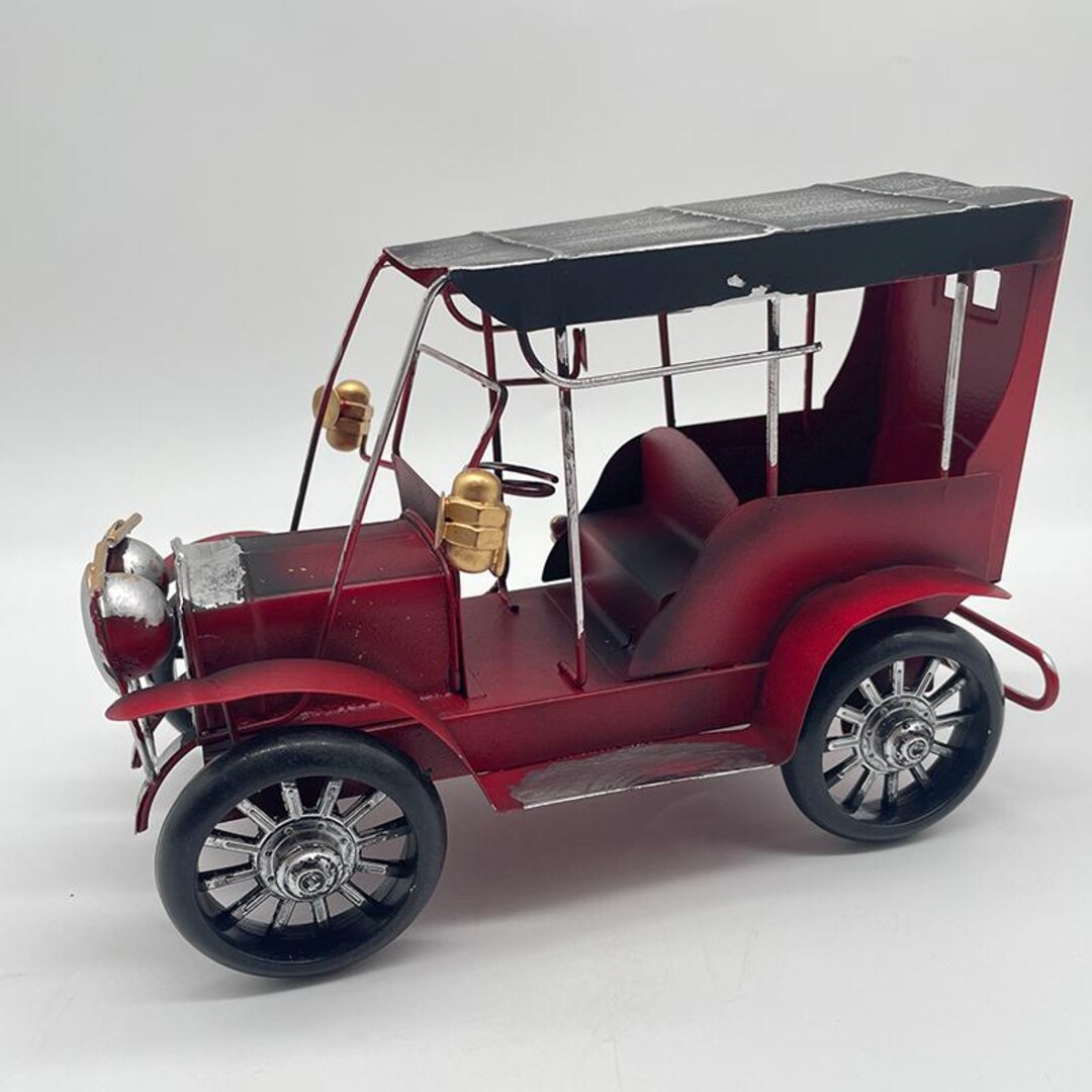 Metal Vintage Iron Classic Car Model Handicraft Ornaments Office Home ...