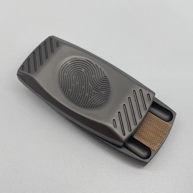 EDC Fidget Toys, Magnetic Metal Fidget Slider Push Card Cool Haptic ...