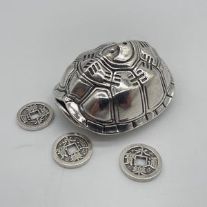Mini Divination Turtle Shell for Relieve Stress Fengshui Chinese ...