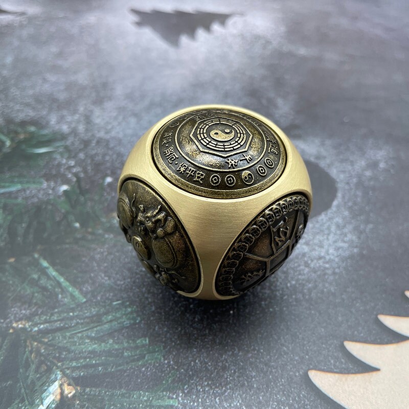 Fidget Cube Spinner Anti-anxiety Focusing Fidget Toys Metallic Focus ...