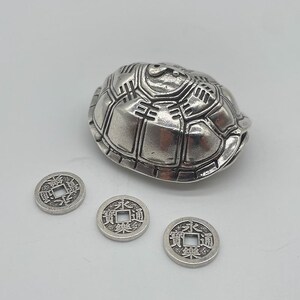 Mini Divination Turtle Shell for Relieve Stress Fengshui Chinese ...