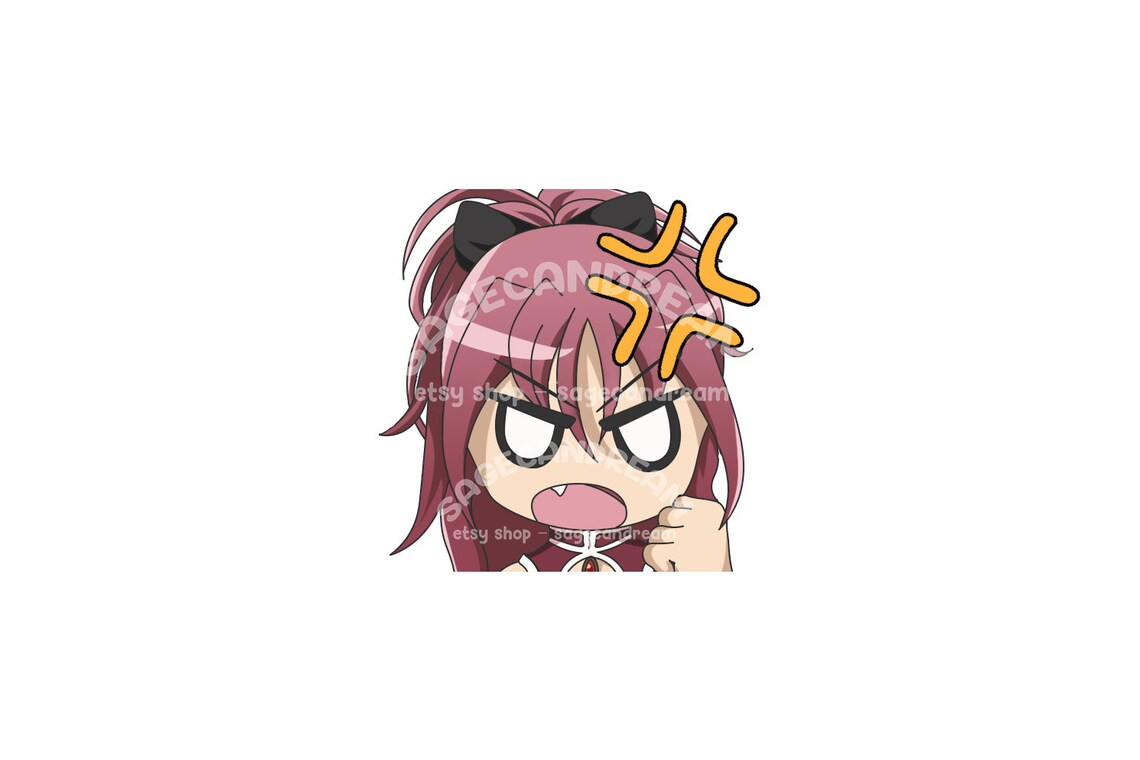 X4 Magical Girl Twitch Discord Emotes - Digital Download - Anime Kawaii ...