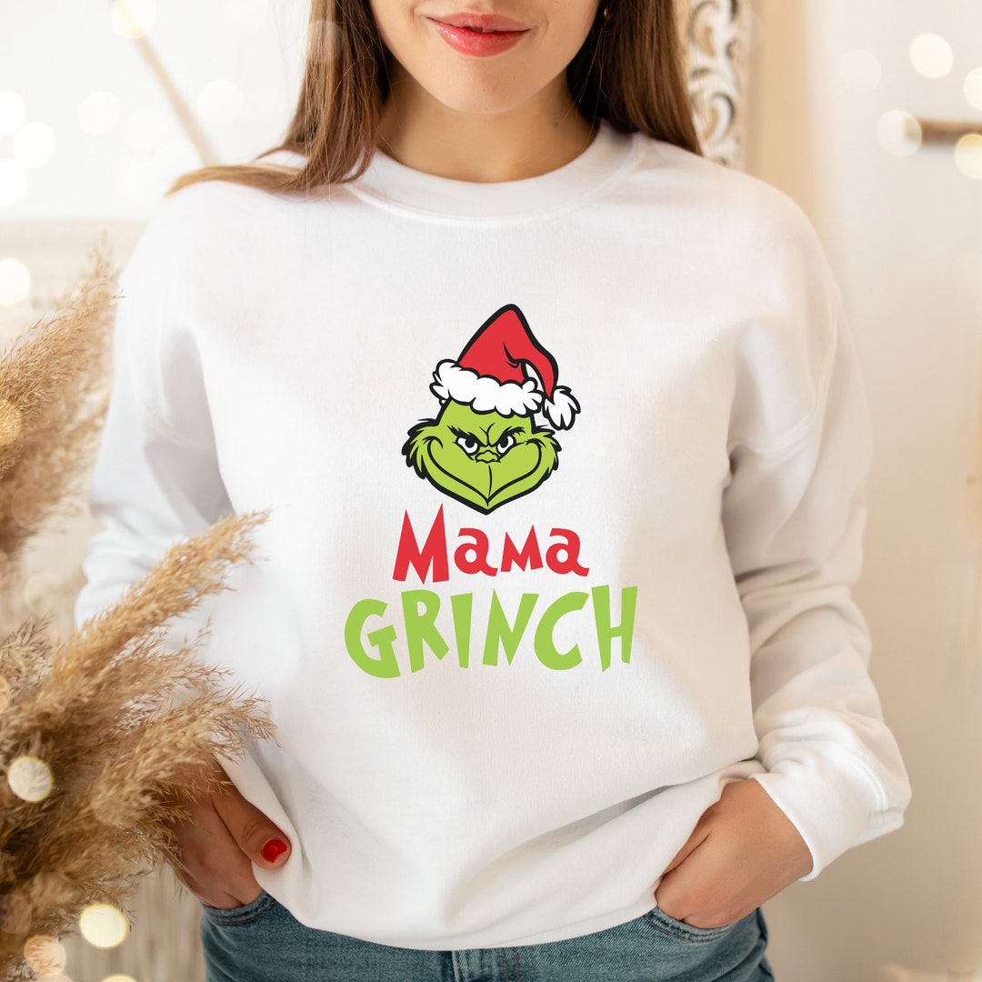 Christmas Sweater the Grinch Mama Grinch, Funny Christmas Sweater, the ...
