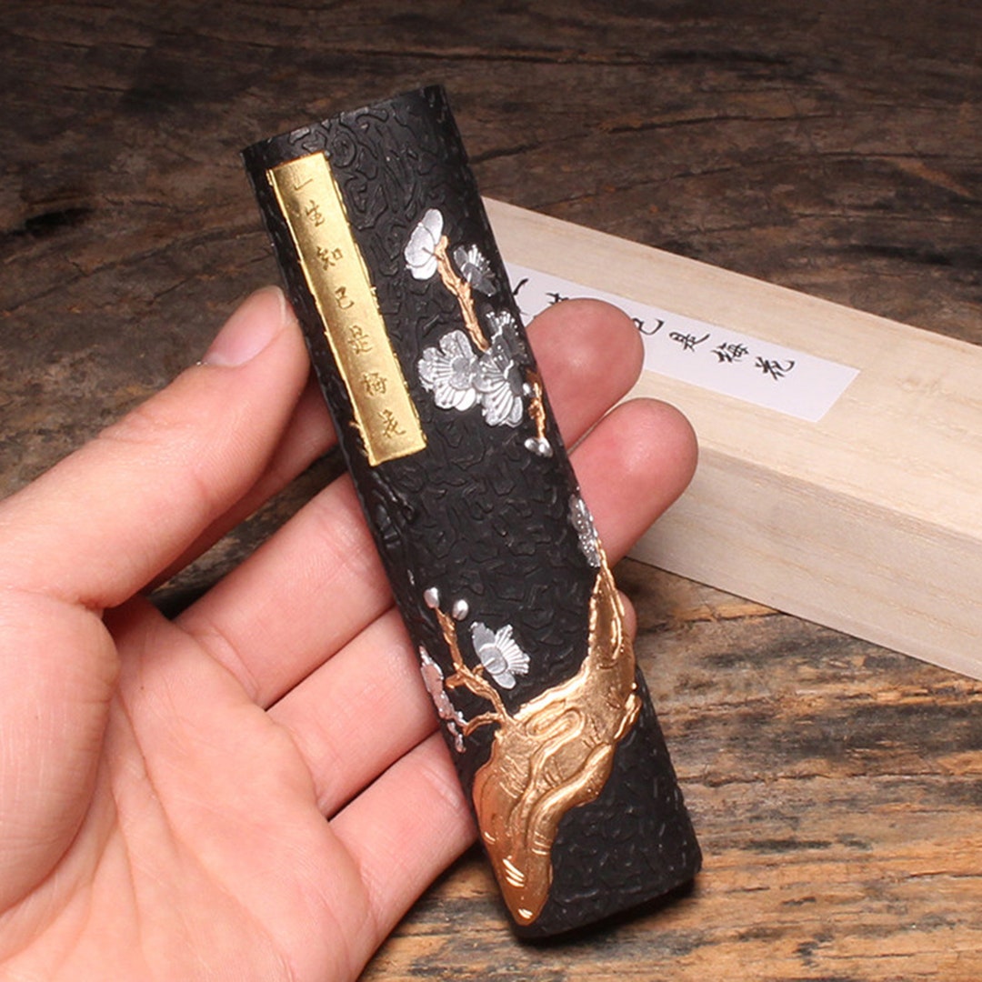 Huangshan Pine Smoke Emblem Ink, Calligraphy Practice Ink Stick ...