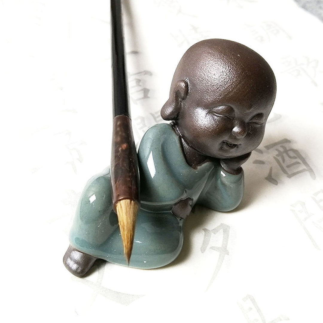 Brush Pen Rest, Pen Holder, Small Ornaments, Creative Cute Pen Rest ...